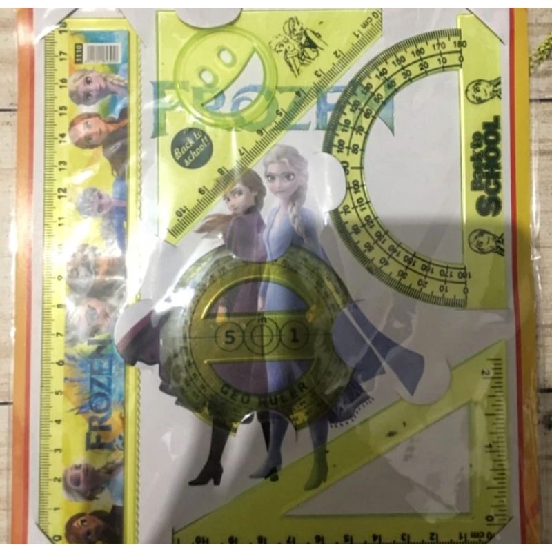 Jual Penggaris Geometrik set 5 in 1 | Shopee Indonesia