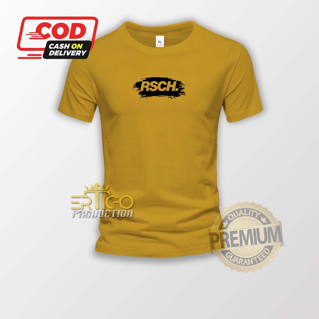 Jual KAOS PRIA PREMIUM LOGO RSCH HITAM ATASAN DISTRO | Shopee Indonesia