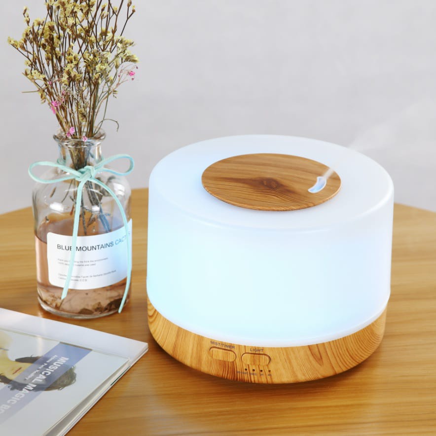 Jual Humidifier Diffuser Air alat aromaterapi ukuran 500ML model alas ...