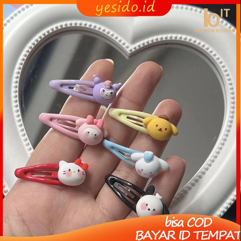 Jual [COD Ready stock]Jepit rambut lucu jepit poni aksesoris rambut ...