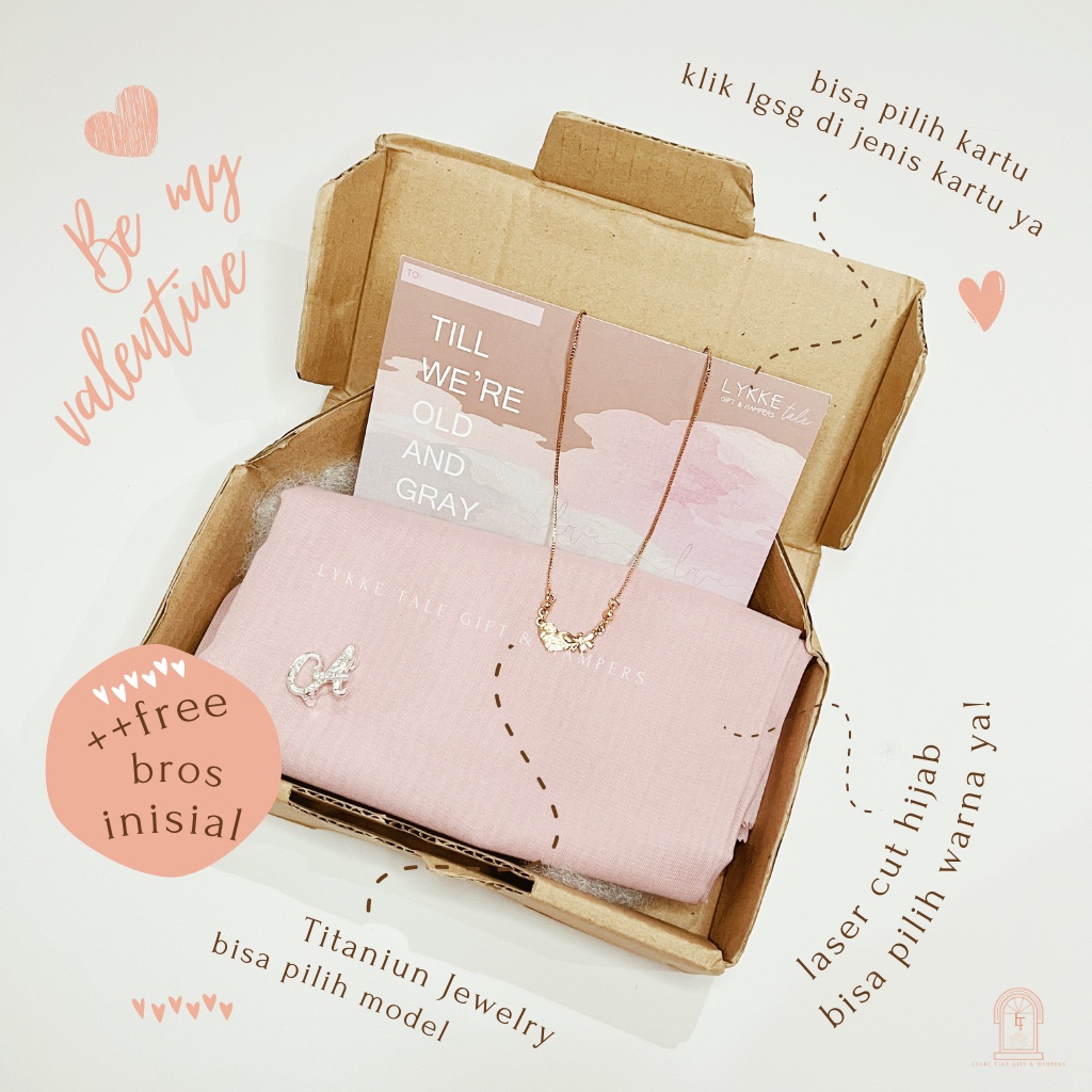 Jual Simple Set J | Kado Valentine | Hampers Hijab Giftbox | Free Bros ...