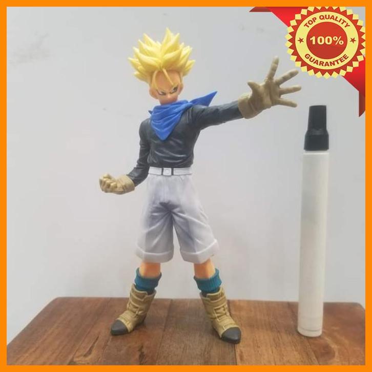Jual (BAL) Static figure dragon ball trunks jaket super saiyan 2 Statue ...