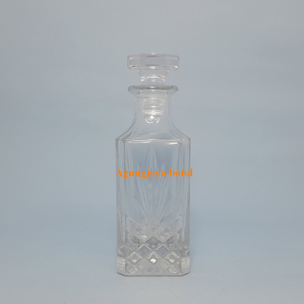 Jual Botol Kaca 150 Ml Jin Motif / Botol Kaca / Botol Kaca Parfum ...