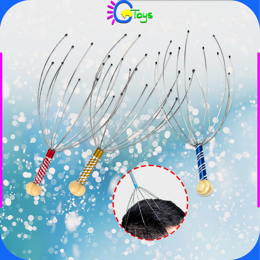 Jual CR-C636 Peralatan Pijat Kepala Terapi Kesehatan Terapi Refleksi Kepala Massage Kesehatan ...