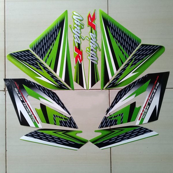 Jual STIKER STRIPING LIS LES POLET BODY KAWASAKI NINJA R 2013 LIS LES ...