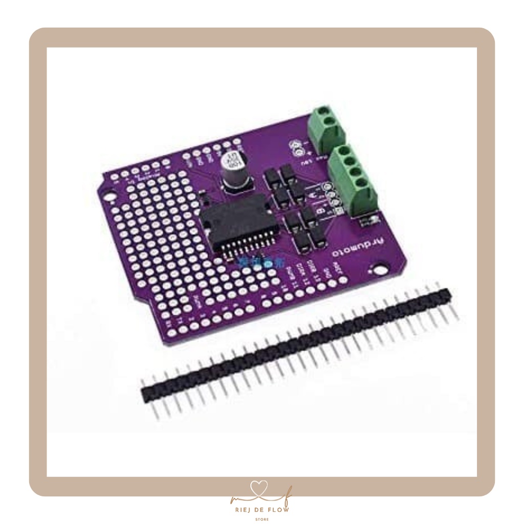 Jual ARDUMOTO L298P Motor Driver Shield for Arduino | Shopee Indonesia