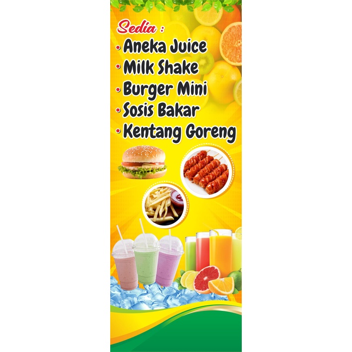 Jual SPANDUK JUS BANNER JUICE BUAH | Shopee Indonesia