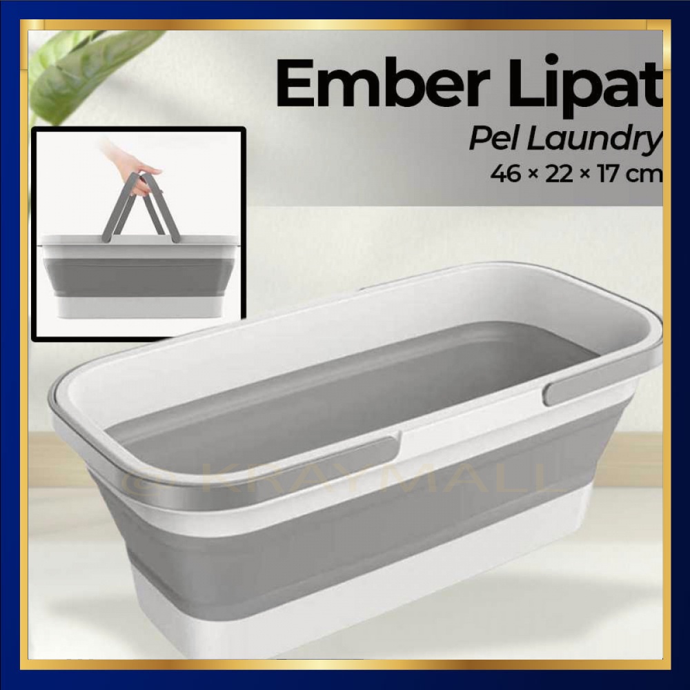 Jual Peasy Baskom Ember Lipat Pel Laundry 46 x 22 x 17 cm AB359 ...