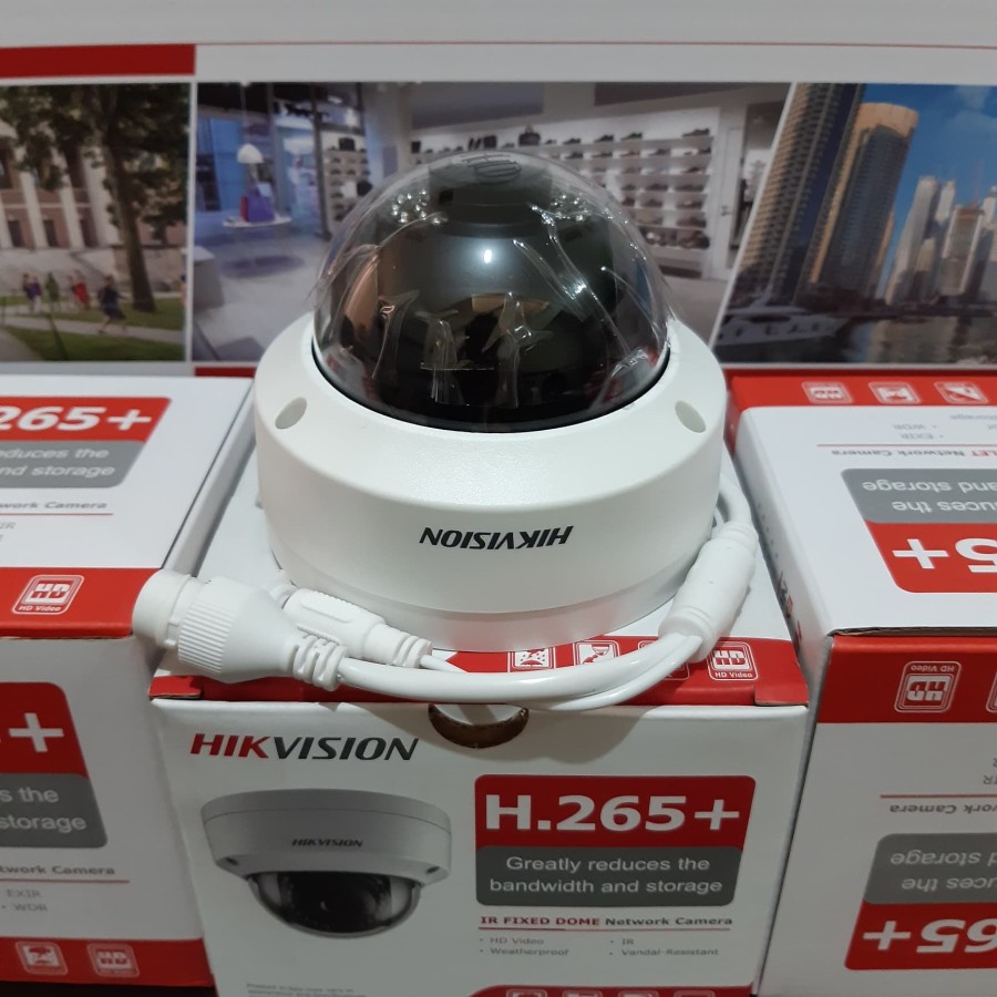 Jual IP CAMERA HIKVISION 4MP DS-2CD1143G0-I INDOOR | Shopee Indonesia