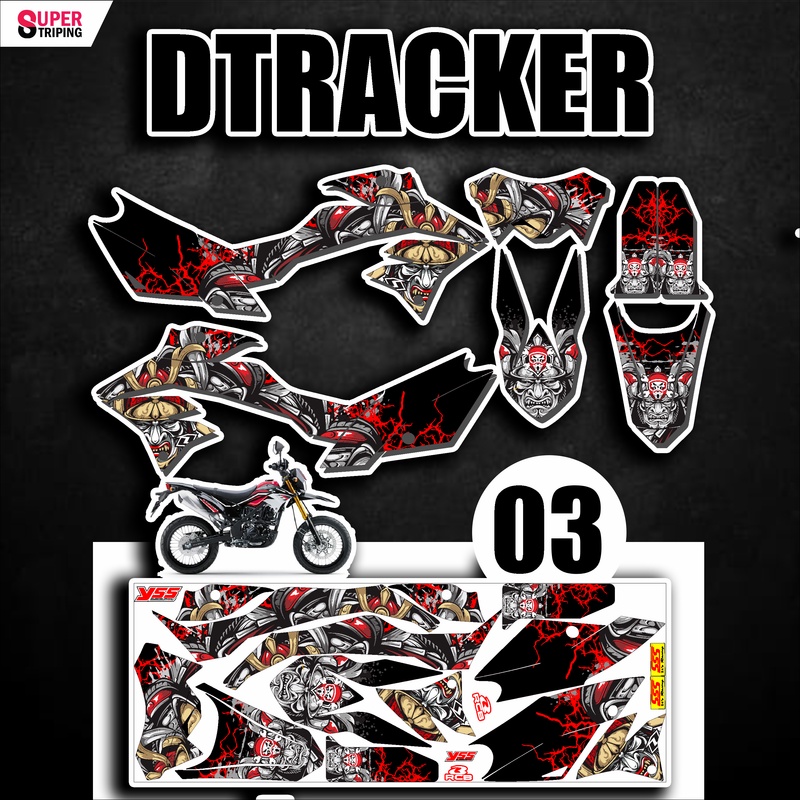 Jual STICKER DTRACKER Varian 03 - Desain Striping List Lis Stiker ...