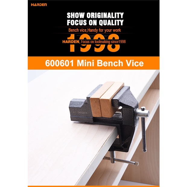 Jual 50mm Ragum Mini / Catok meja Mini / Mini Bench Vice HARDEN ...