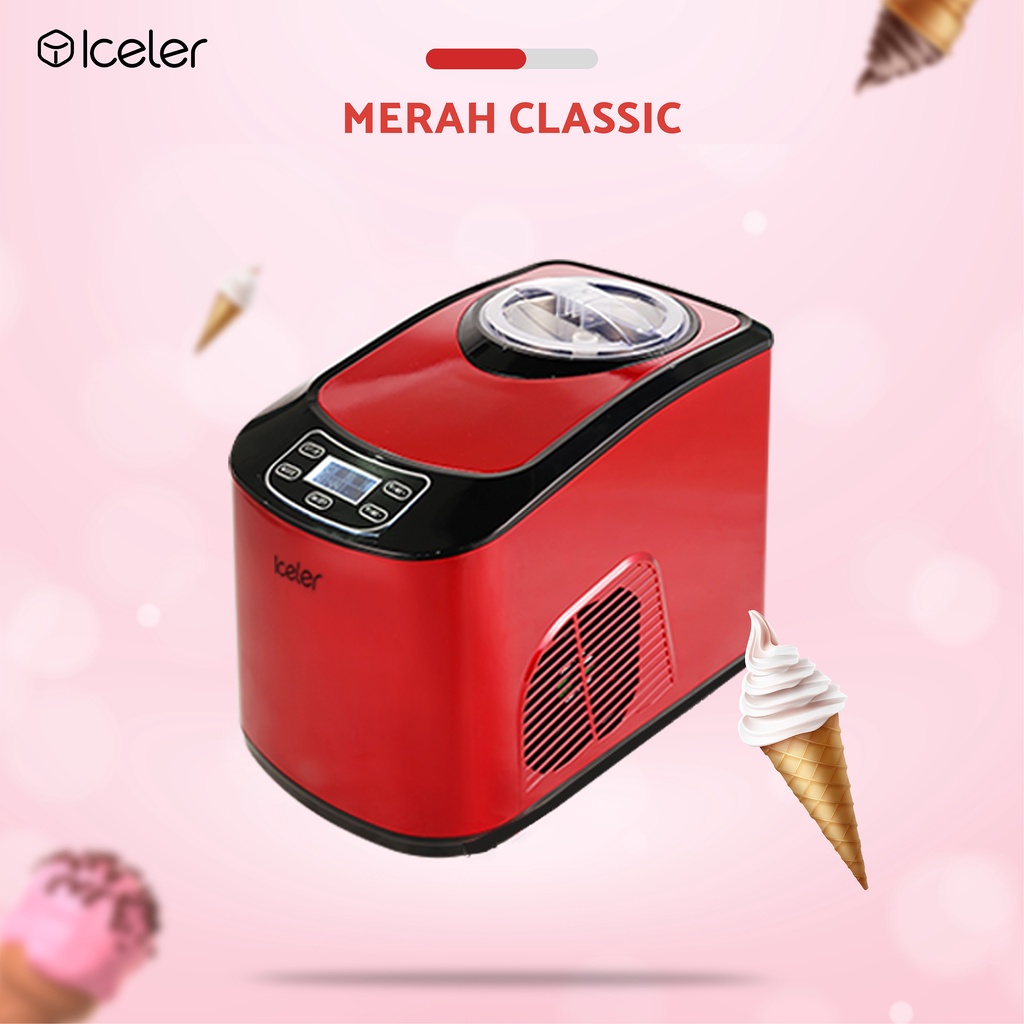 Jual Iceler Ice Cream Maker / Mesin Pembuat Es krim dan Gelato | Shopee ...