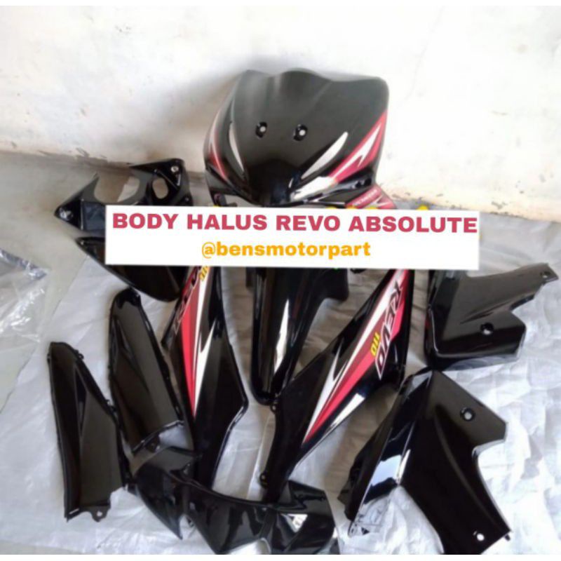 Jual FULL BODY ALUS REVO ABSOLUTE HITAM PLUS STRIPING | Shopee Indonesia