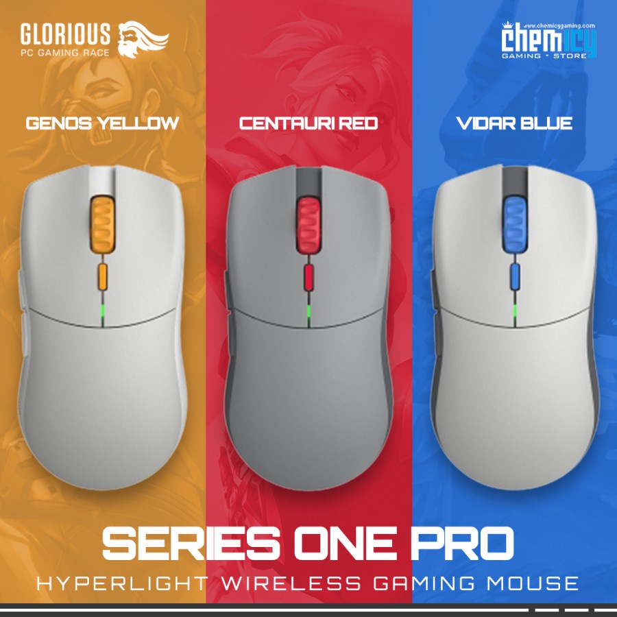 Jual Glorious Series One Pro Hyperlight Wireless Gaming Mouse | Shopee ...