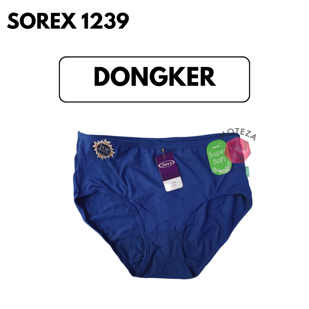 Jual Sorex CD 1239 Celana Dalam Wanita - Midi Panty Super Soft - M L XL XXL | BISA PILIH WARNA ...