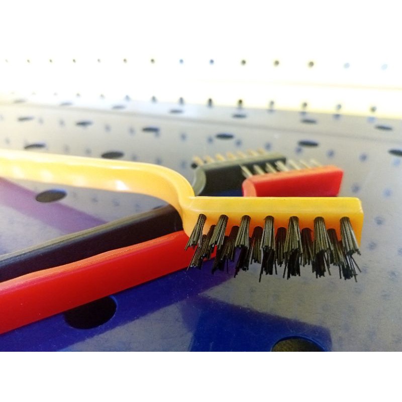 Jual Sikat Kawat Isi 3 pcs Sikat Tembaga Nylon Besi Wire Brush | Shopee ...