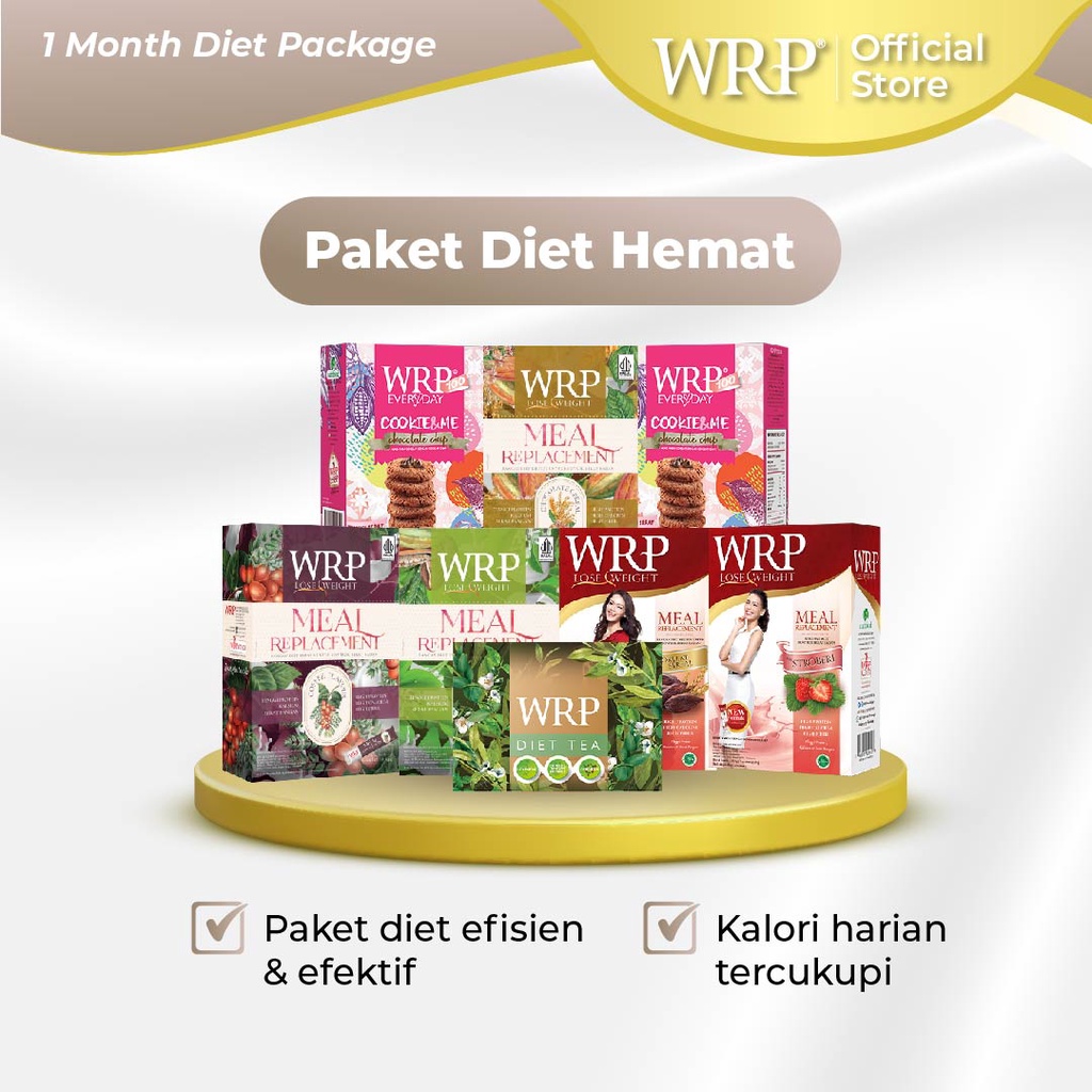 Jual WRP 1 Month Diet Package - Paket Diet Hemat | Shopee Indonesia