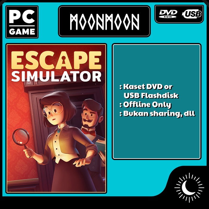 Jual Escape Simulator (2021) Full DLCs Game PC | Shopee Indonesia