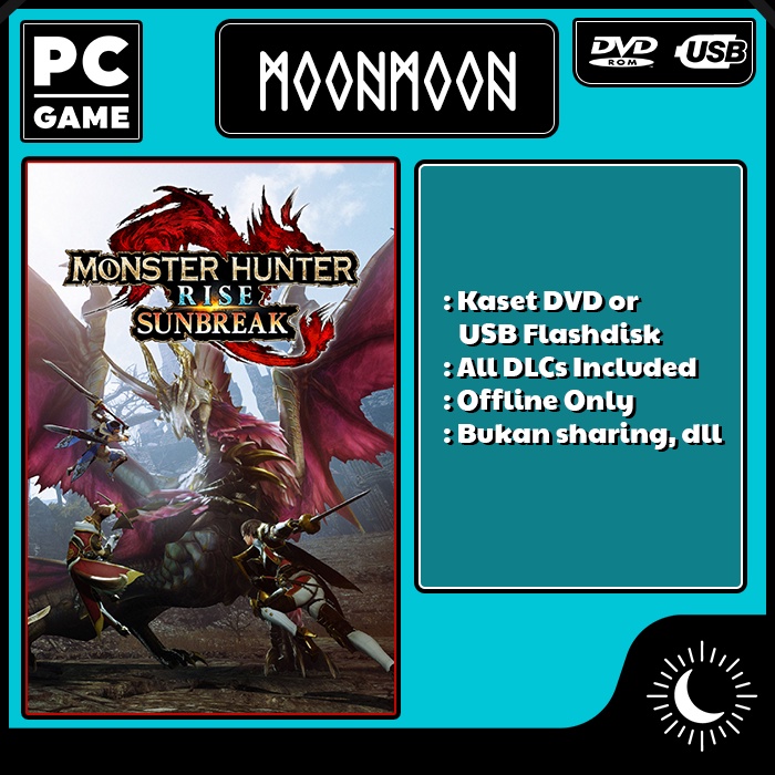 Jual MONSTER HUNTER RISE + Sunbreak Deluxe Edition (2021) Full DLCs ...