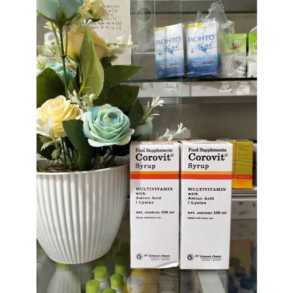 Jual COROVIT SIRUP 60 ML / SURUP MULTIVITAMIN UNTUK MEMBANTU MEMELIHARA ...