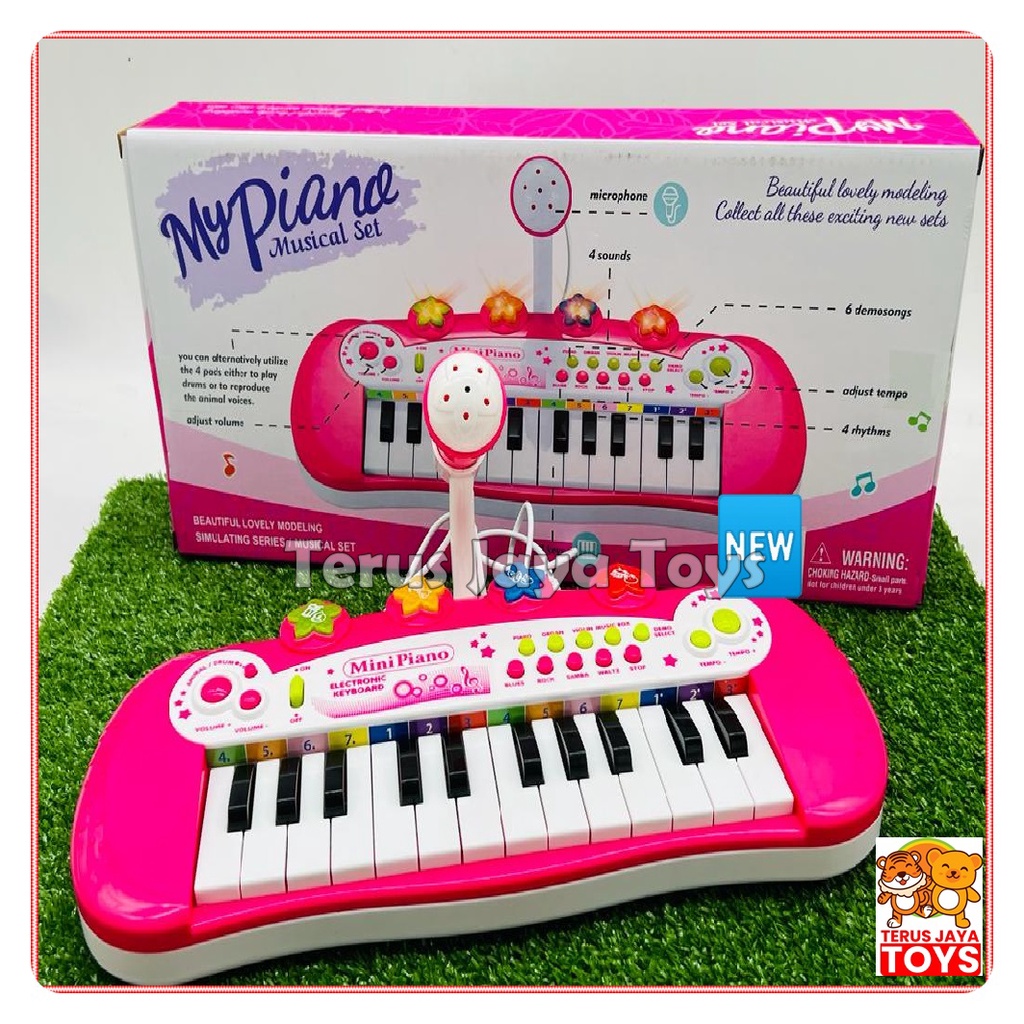 Jual Mainan Piano Anak - Organ Keyboard 37 Key | Shopee Indonesia