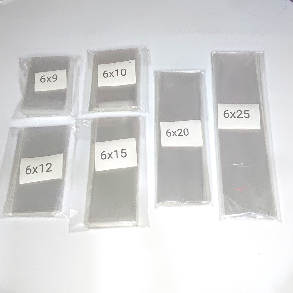 Jual 50gr Plastik OPP tanpa lem Ukuran 6cm - Plsatik OPPTL ukuran 6x9 ...