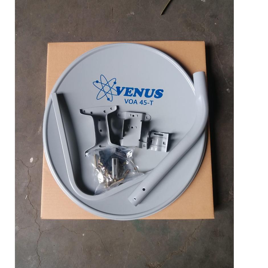 Jual Update Populer Dish Mini Venus 45 fullset lnb dan kabel Dish ODU ...