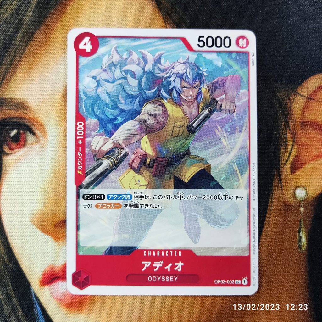 Jual one piece Adio OP03-002 UC original | Shopee Indonesia