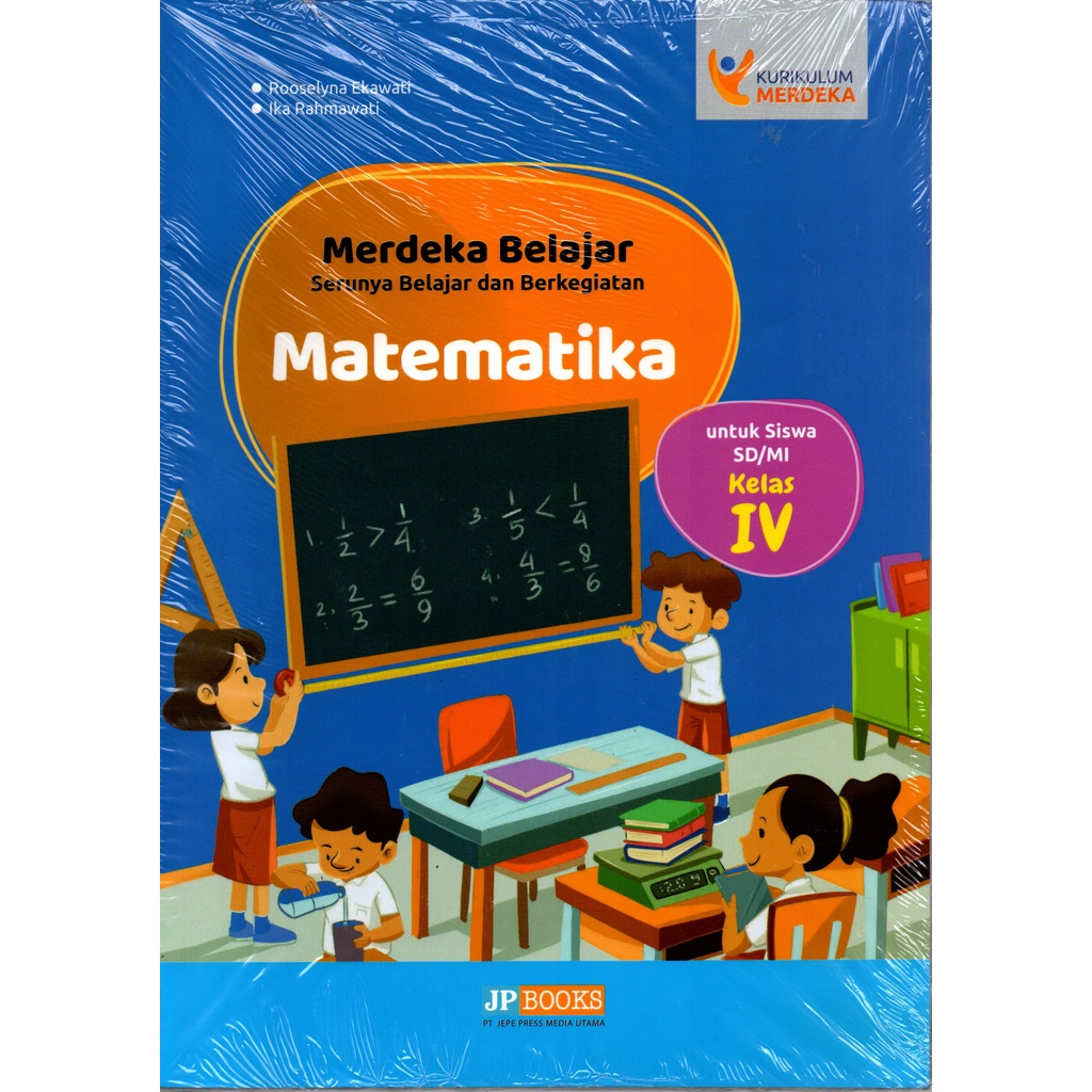 Jual Buku Pendamping Kurikulum Merdeka Matematika Untuk SD/MI Kelas 4 | Shopee Indonesia