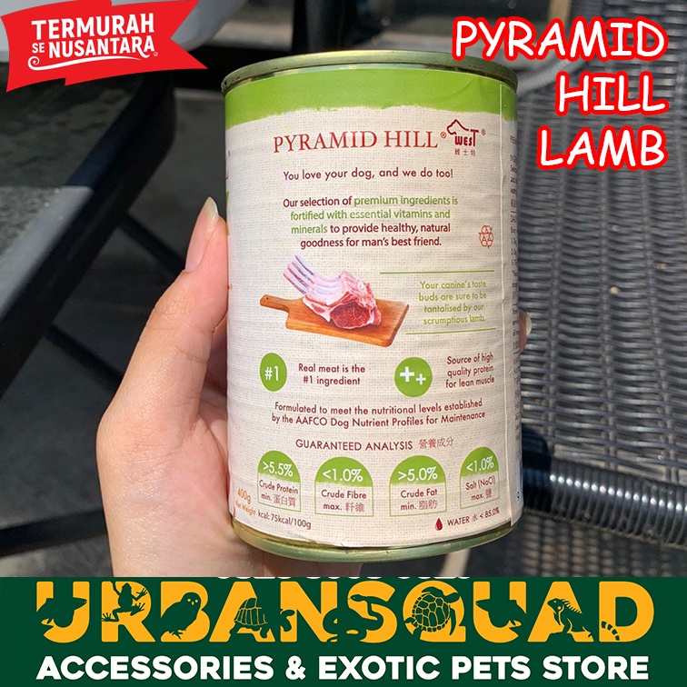 Jual PYRAMID HILL LAMB 400GR MAKANAN ANJING ANABUL PUPPIES POM POODLE ...