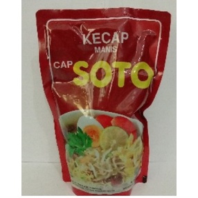 Jual Kecap Manis Cap Soto 520 Ml refil | Shopee Indonesia