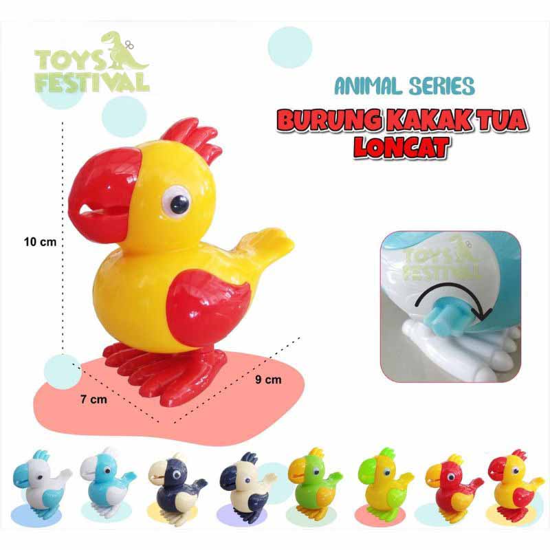 Jual Mainan Anak Burung Kakak Tua Putar dan Berjalan Multiwarna ...