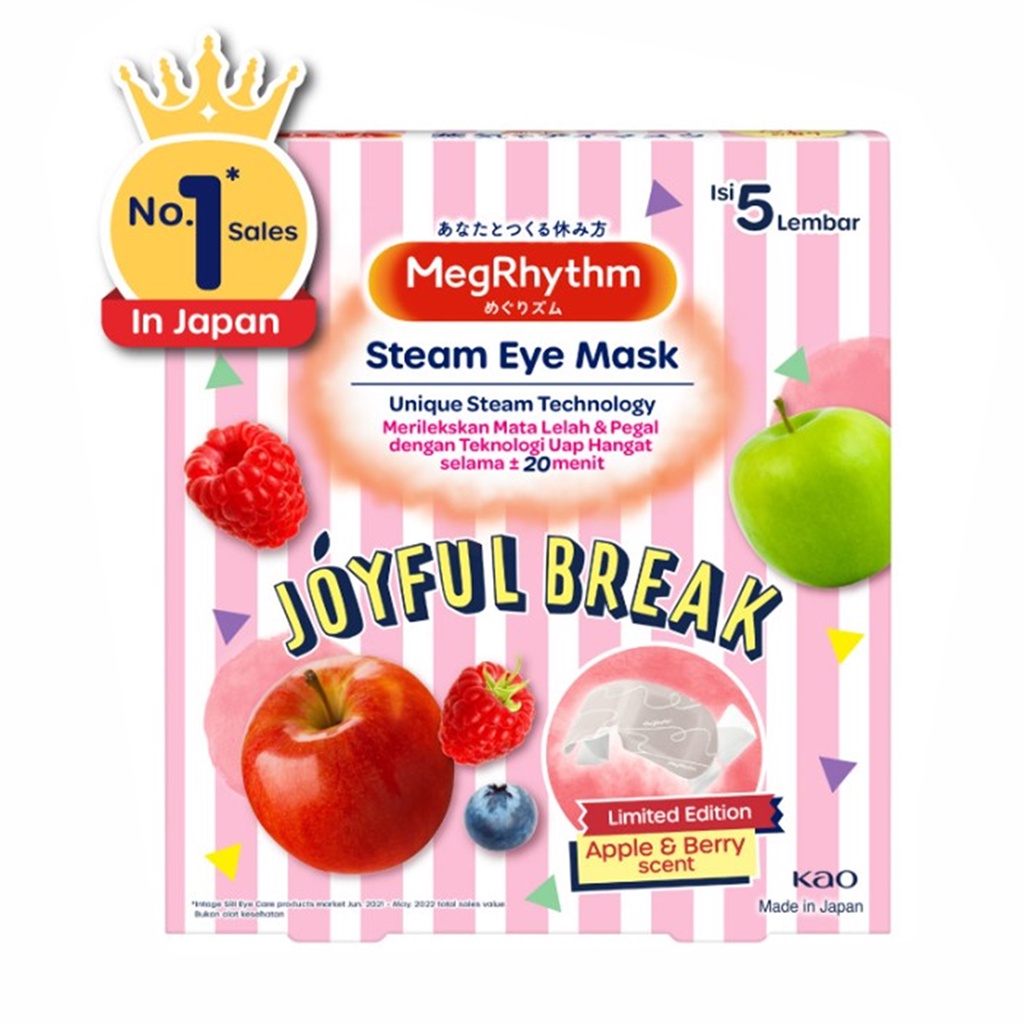 Jual Megrhythm Steam Eye Mask Box (5pcs) | Shopee Indonesia