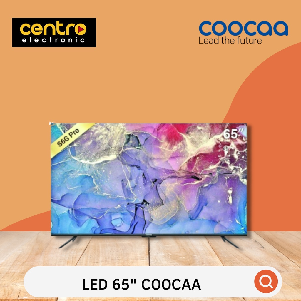 Jual COOCAA UHD SMART LED TV FAR FIELD VOICE CONTROL 65 INCH 65S6G PRO ...