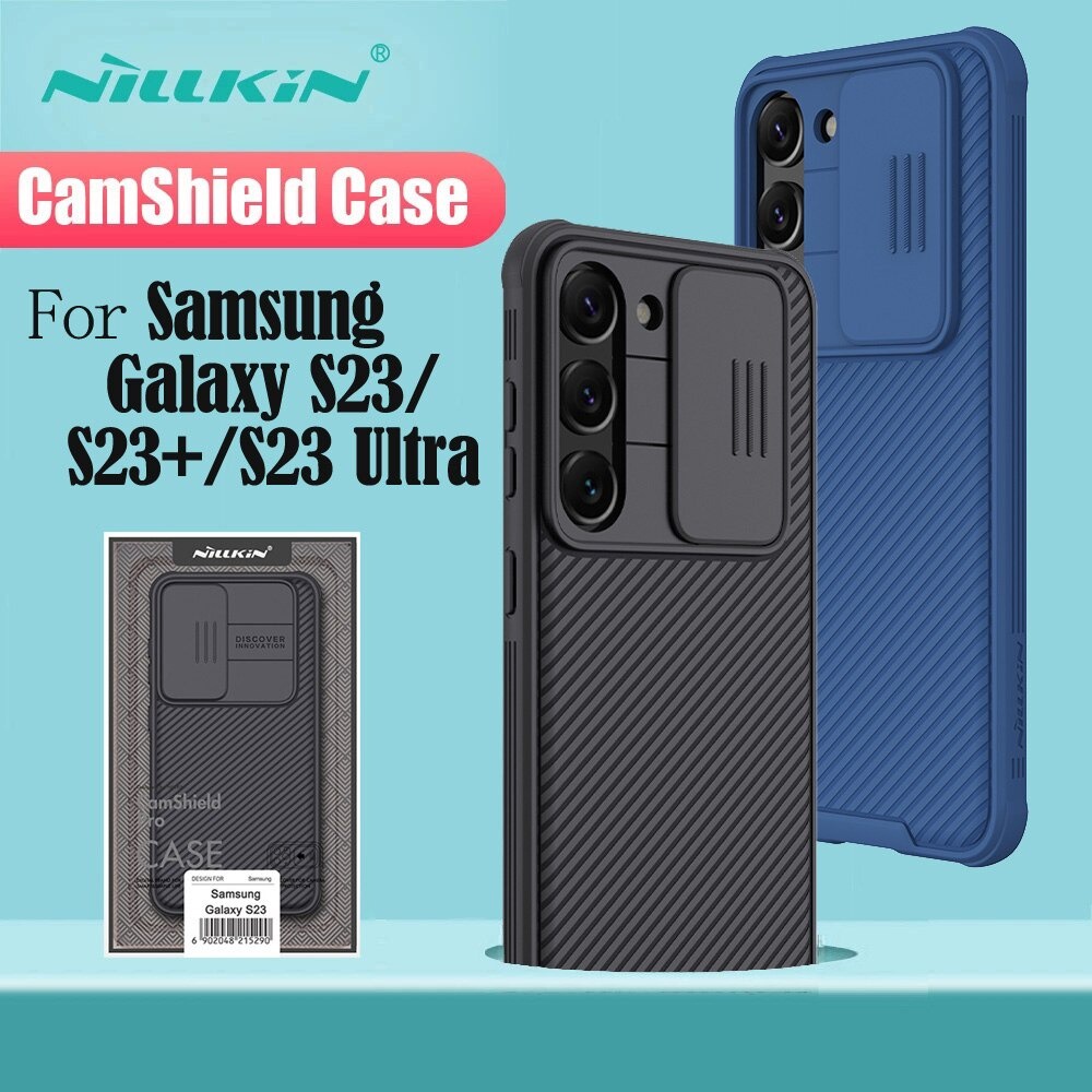 Jual Nillkin CamShield Pro Case Samsung Galaxy S23 Ultra Case S23 Plus S23 Case S23 FE | Shopee ...