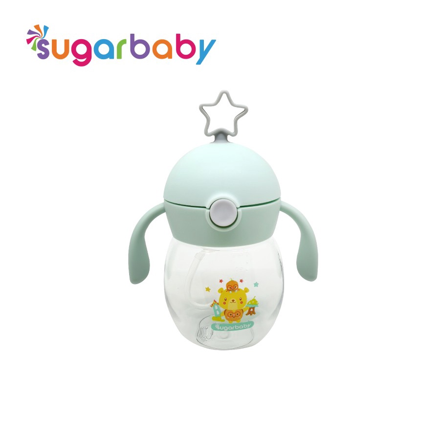 Jual Sugar Baby Tritan Sippy Cup 2in1 Nature Series Kids Bottle with Strap - Botol Minum Anak ...