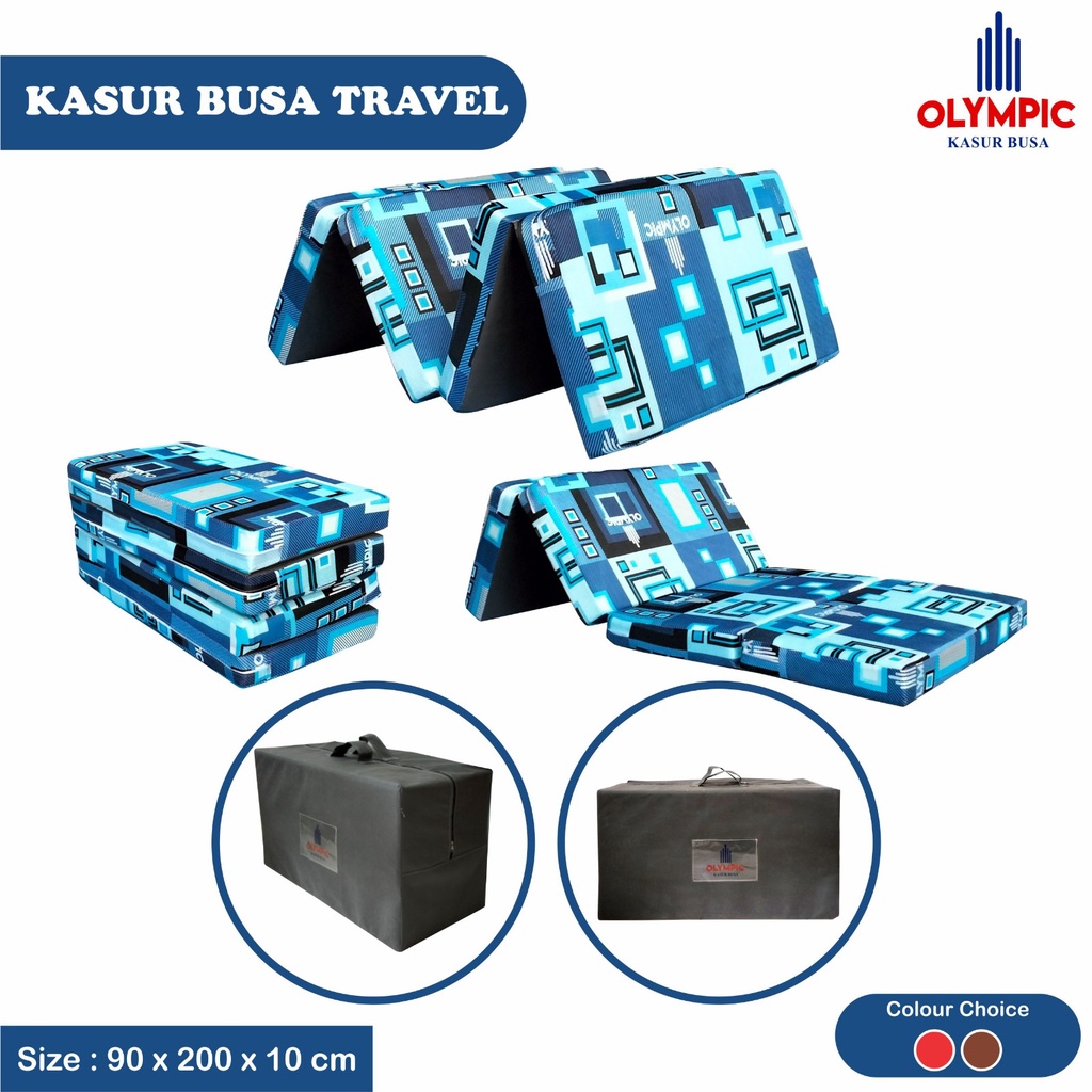 Jual KASUR BUSA LIPAT OLYMPIC / KASUR PIKNIK TRAVEL / MATRASS BUSA ...