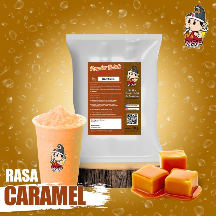 Jual POWDER DRINK PREMIUM PLAIN CARAMEL 1 KG | Shopee Indonesia