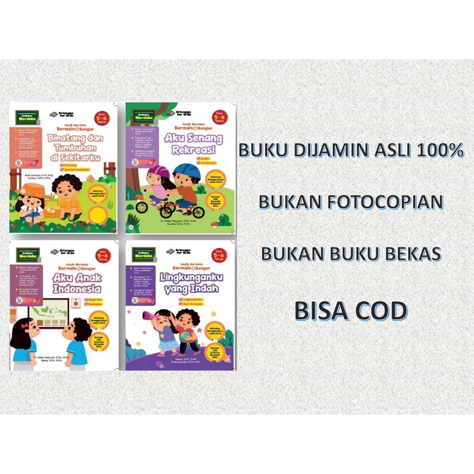 Jual PAKET ASYIK MERDEKA BERMAIN & BELAJAR USIA 5-6TH ERLANGGA ... Jual PAKET ASYIK MERDEKA BERMAIN & BELAJAR USIA 5-6TH ERLANGGA ...