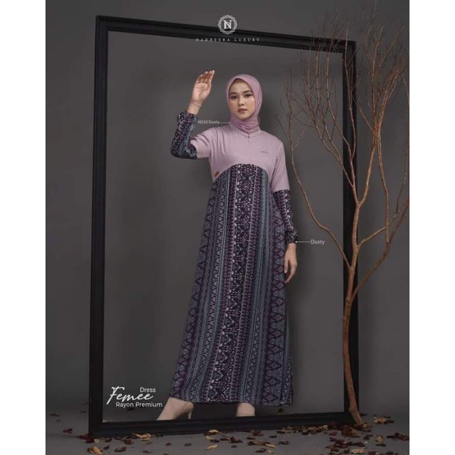 Jual Femee Dress Nadheera Luxury | Shopee Indonesia