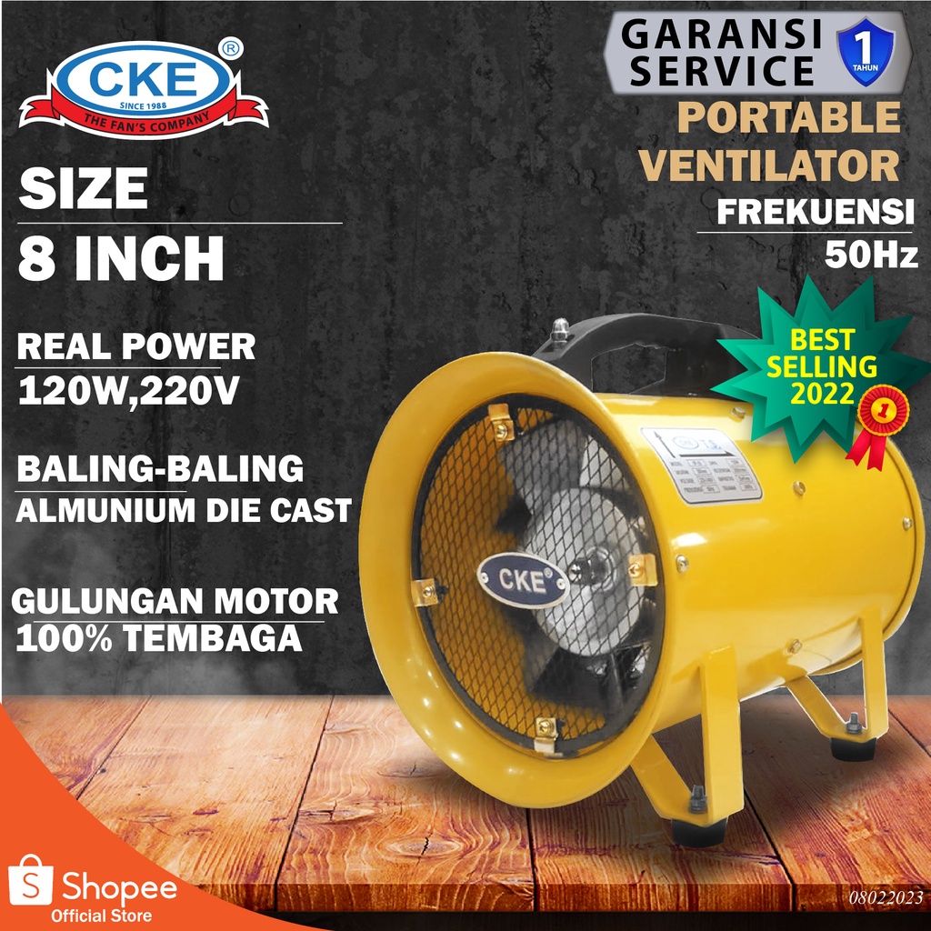 Jual Portable Ventilator 8 inch/ Blower 8 inch / Exhaust 8 Inch Kipas Blower Industri | Shopee ...