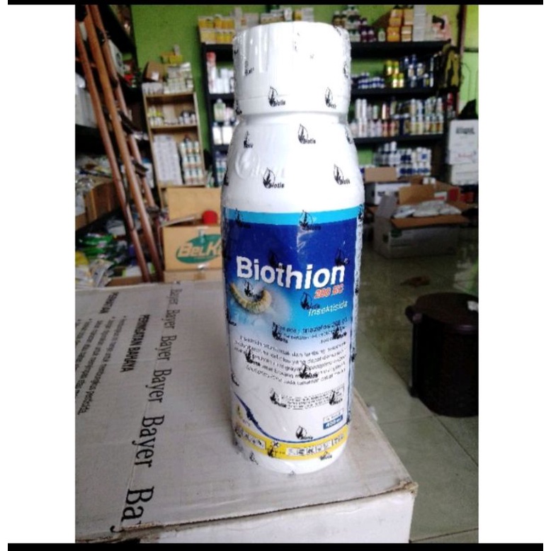 Jual Insektisida Biothion 500 ml.bahan aktif:triazofos maestro | Shopee ...