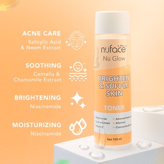 Jual Nuface Nu Glow TONER 100ml | Shopee Indonesia