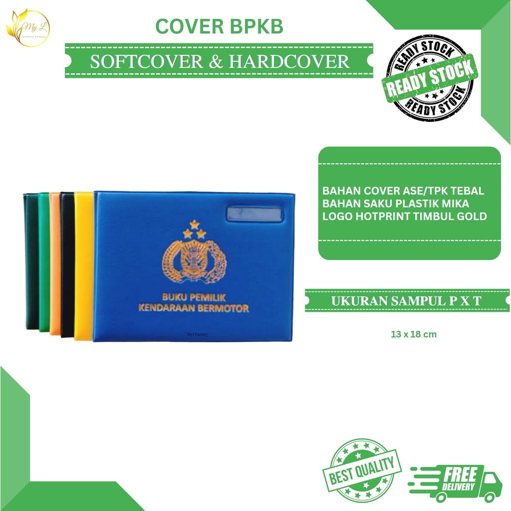 Jual My.L SAMPUL BPKB MOTOR & MOBIL, COVER BPKB BAHAN TEBAL, LOGO FOIL ...