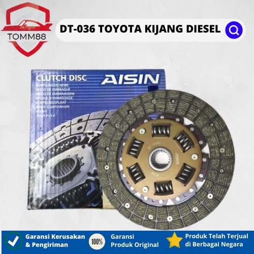 Jual AISIN CLUTCH DISC TOYOTA KIJANG DIESEL 2003 EFI DT-036 KAMPAS KOPLING | Shopee Indonesia