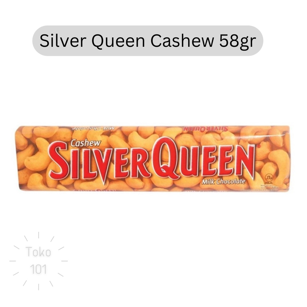 Jual Silver Queen Cashew Nut Chocolate 58 gr | Shopee Indonesia