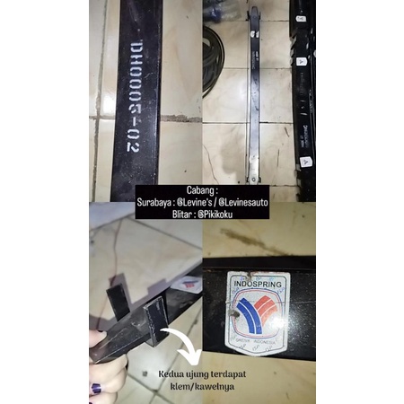 Jual per depan taft f50 nomor 2 DH005-02 merk indospring / per depan ...