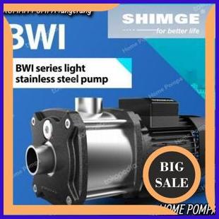 Jual tools Pompa multistage centrifugal stainless SHIMGE BWI 3-6 1HP ...