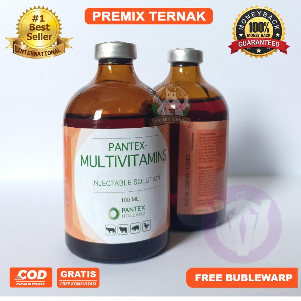 Jual PANTEX MULTIVITAMIN 100ml - Injeksi Multivitamin - Obat injeksi ...