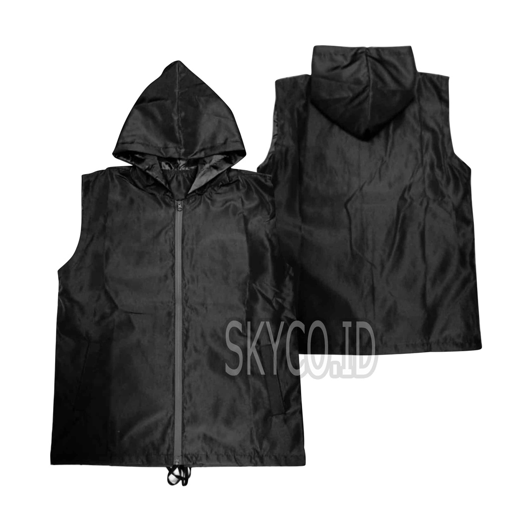 Jual Rompi Taslan Jak Polos / Rompi Kupluk/Rompi/Jaket Ro,pi/Jacket ...